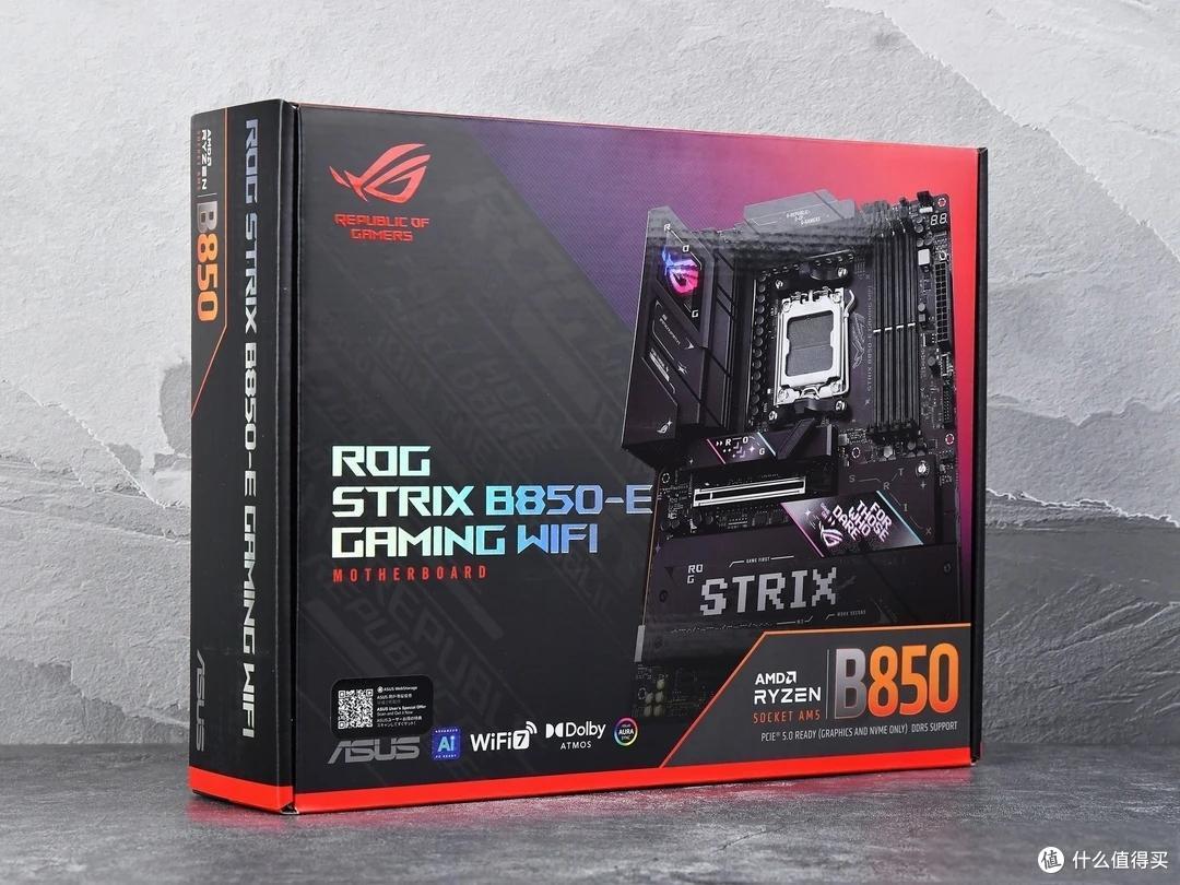 华硕B850主板首测 AI超频让9800X3D继续伟大_主板_什么值得买