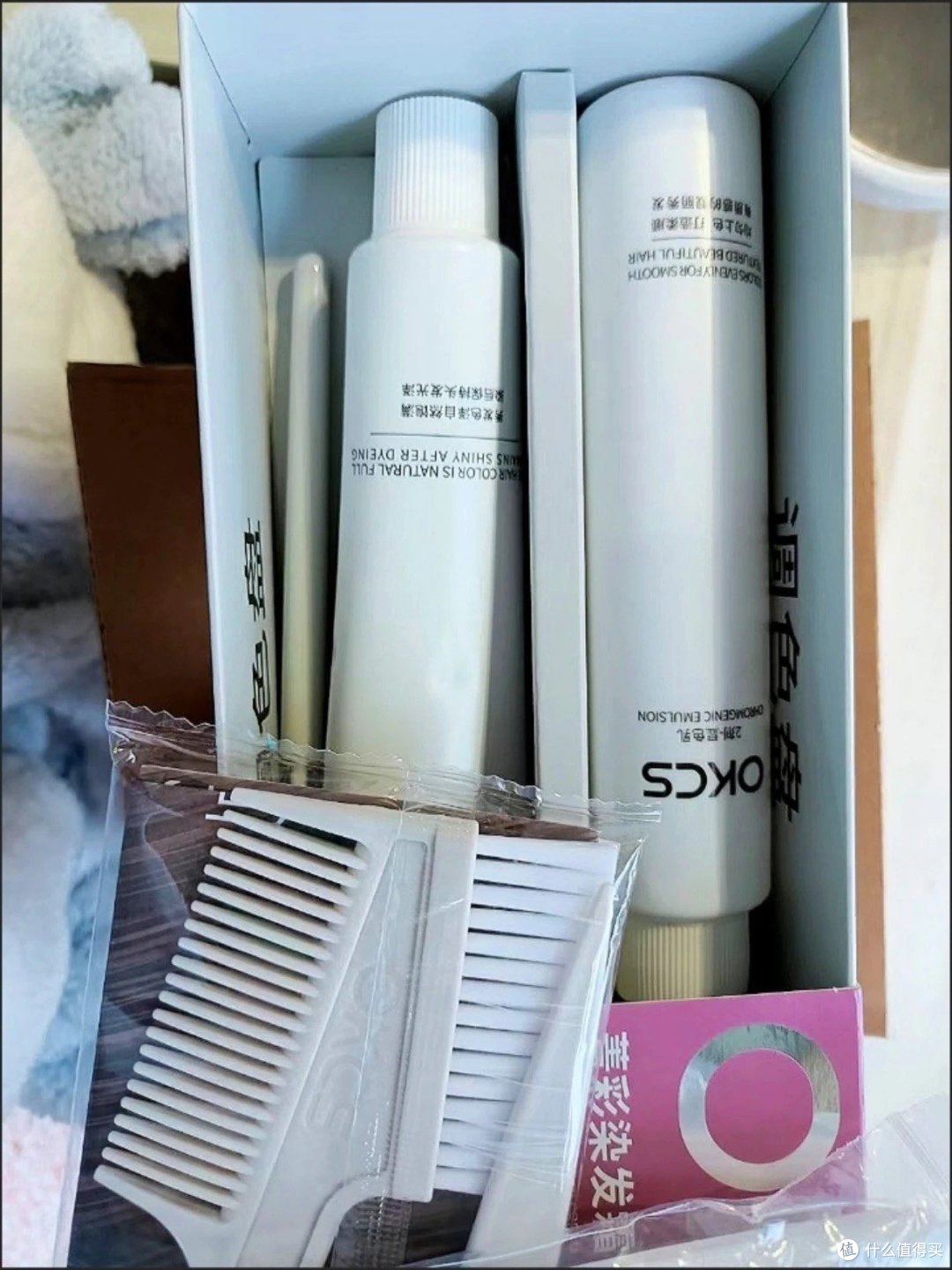 OKCS染发膏 超美丽的染发膏！_染发造型_什么值得买