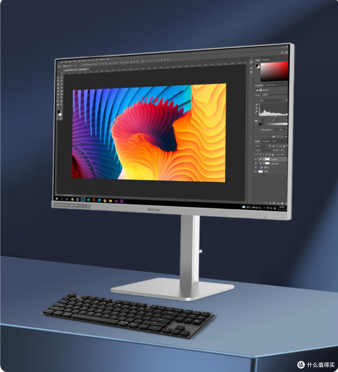 真香预警，国补来袭！27寸4K显示器一千出头，SANC盛色OF27UT Pro_显示器_什么值得买
