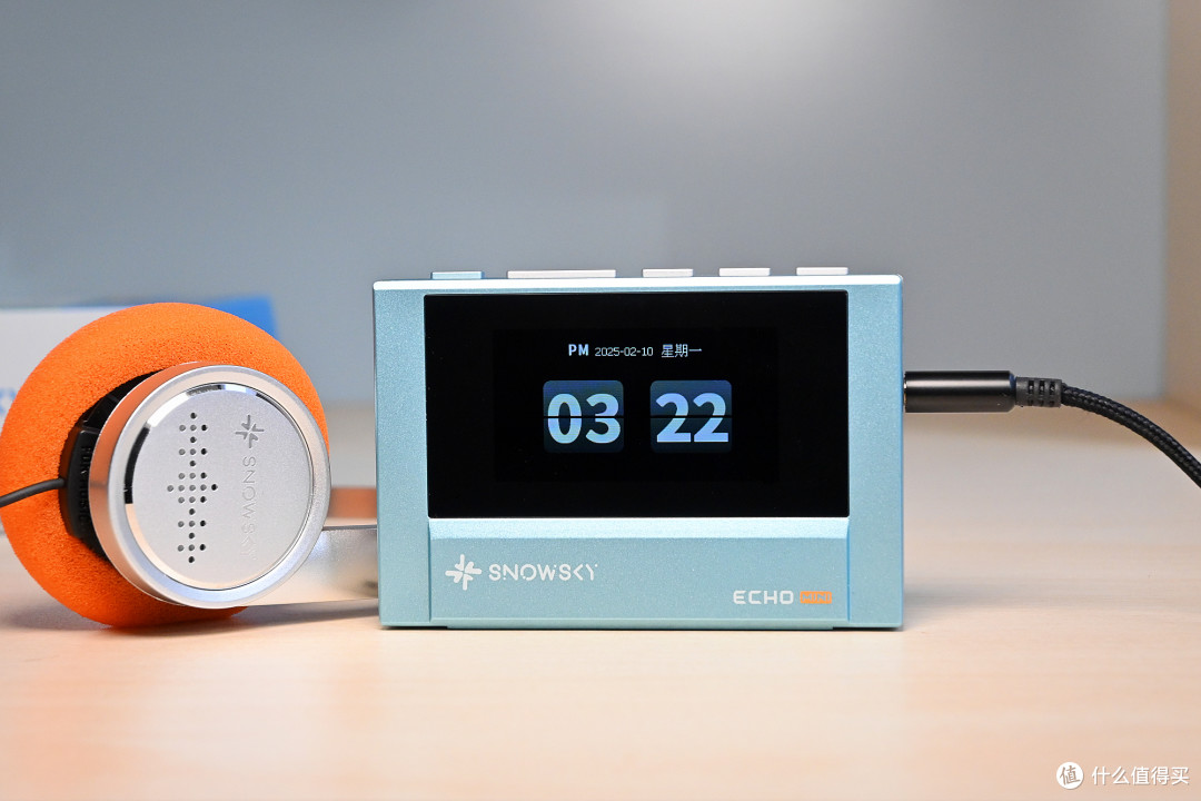 复古好搭档，快乐很简单！雪漫天Echo Mini纯音MP3&WIND头戴体验_音频播放器_什么值得买