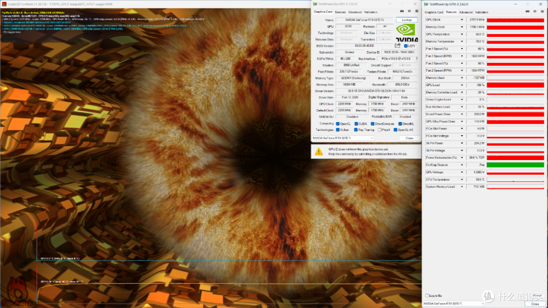 性能直逼4080S？RTX5070Ti金属大师OC显卡搭配9800X3D装机实测_CPU_什么值得买