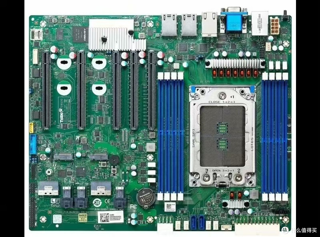 华南金牌H12D 单路epyc主板 家用服务器 -看点新鲜玩意002_主板_什么值得买