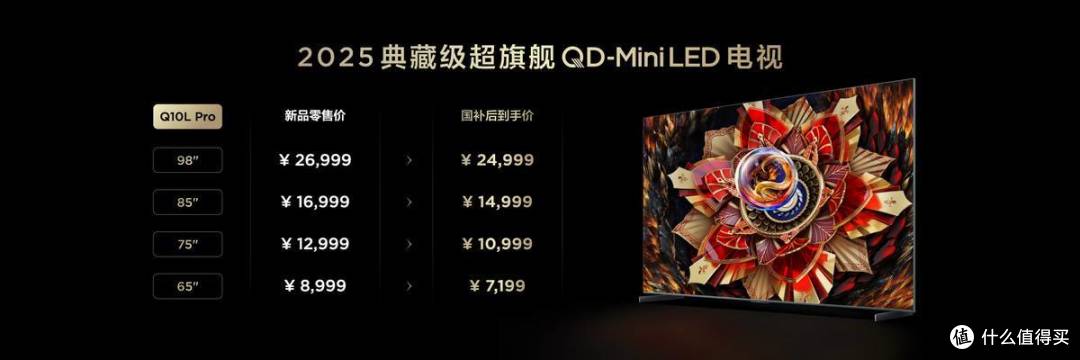 选电视还只看参数？TCL Q10L Pro告诉你，2025超旗舰机该有的样子_电视_什么值得买